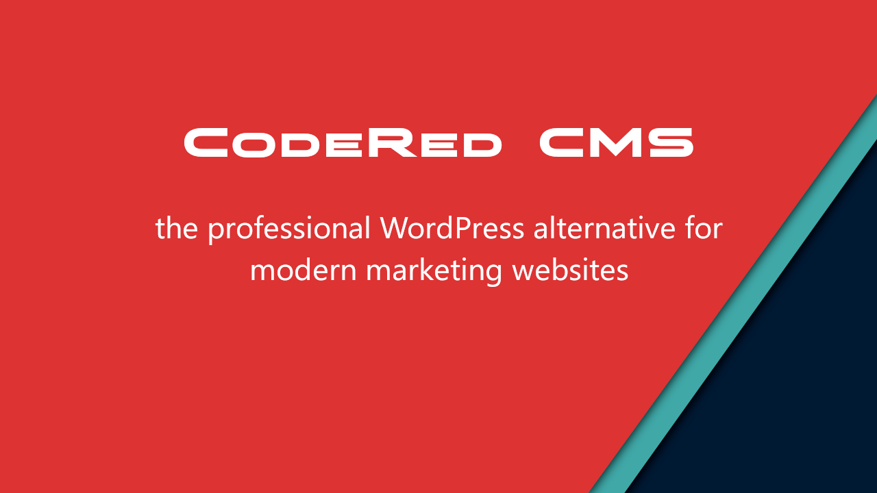 Announcing CodeRed CMS — CodeRed